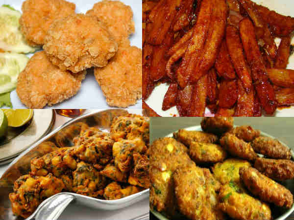 ಸುಲಭವಾಗಿ ಮಾಡಬಹುದಾದ 7 ಬಗೆಯ ಸ್ನ್ಯಾಕ್ಸ್ | Snacks Recipes For Evening ...